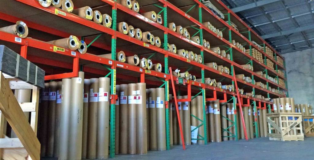 Carpet Roll Storage Systems, Vinyls & Fabric | Macrack