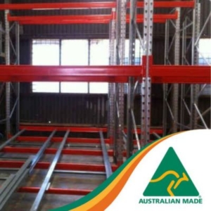 Push Back Pallet Racking Australian Made Square | Macrack Pallet Racking