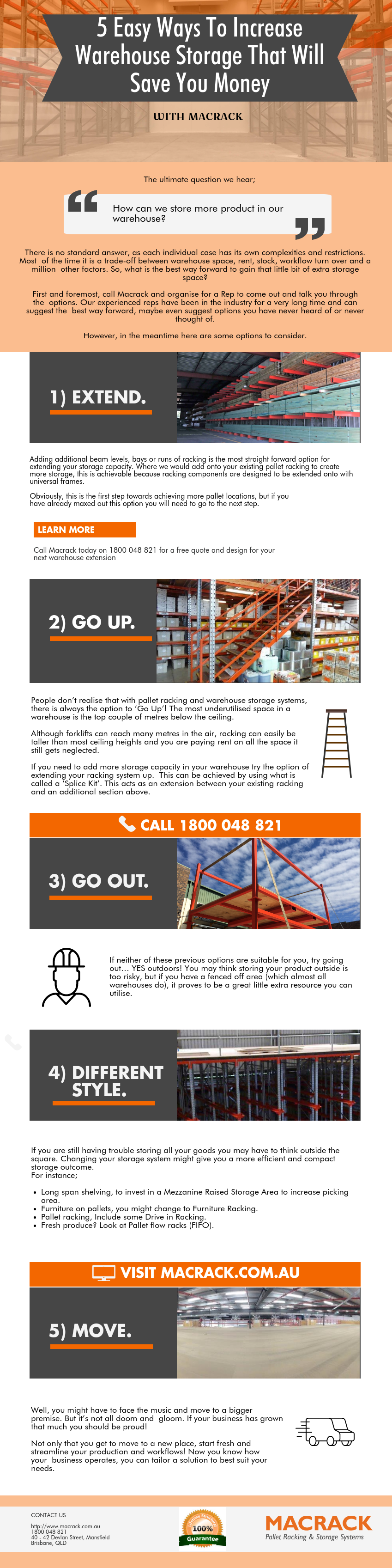 infograph | Macrack Pallet Racking